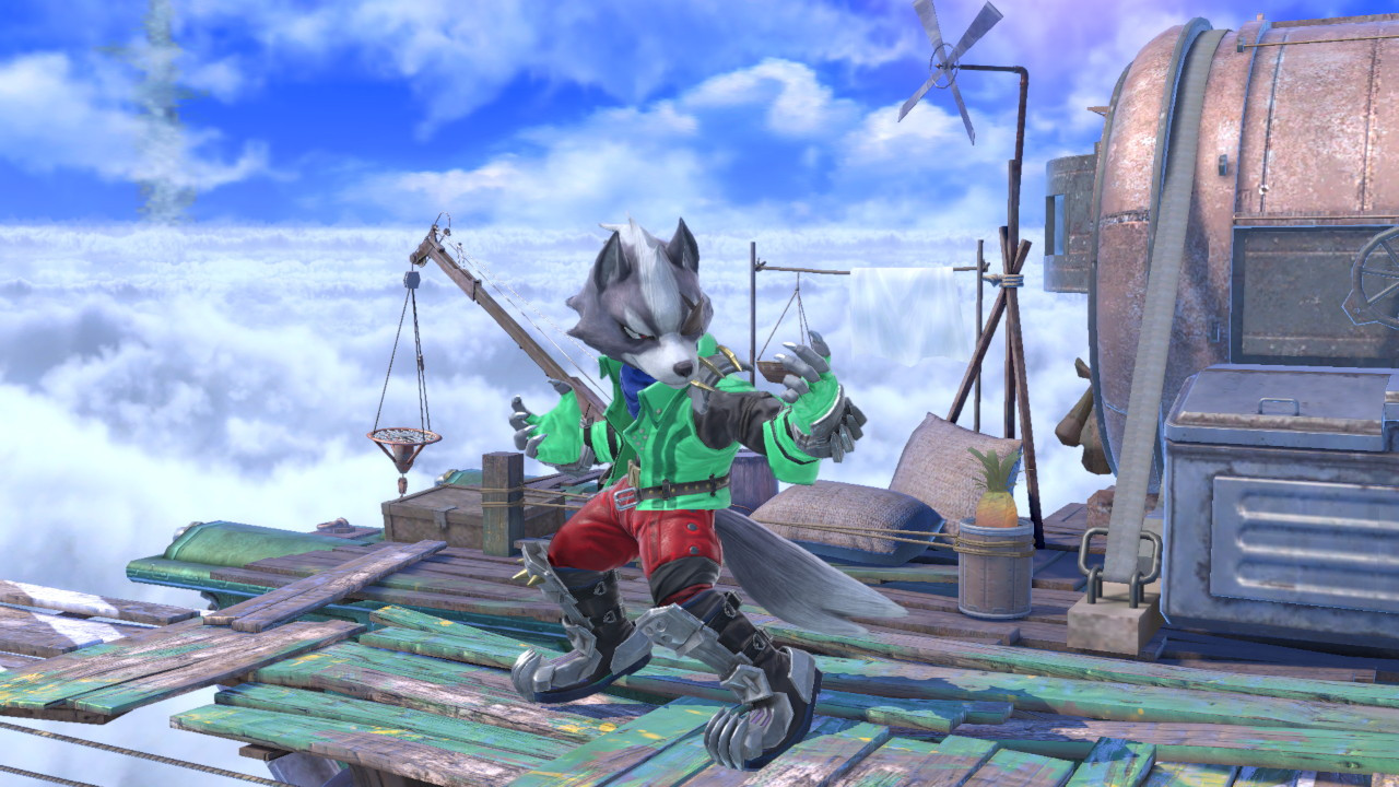 Larry Lurr Wolf [Super Smash Bros. Ultimate] [Mods]