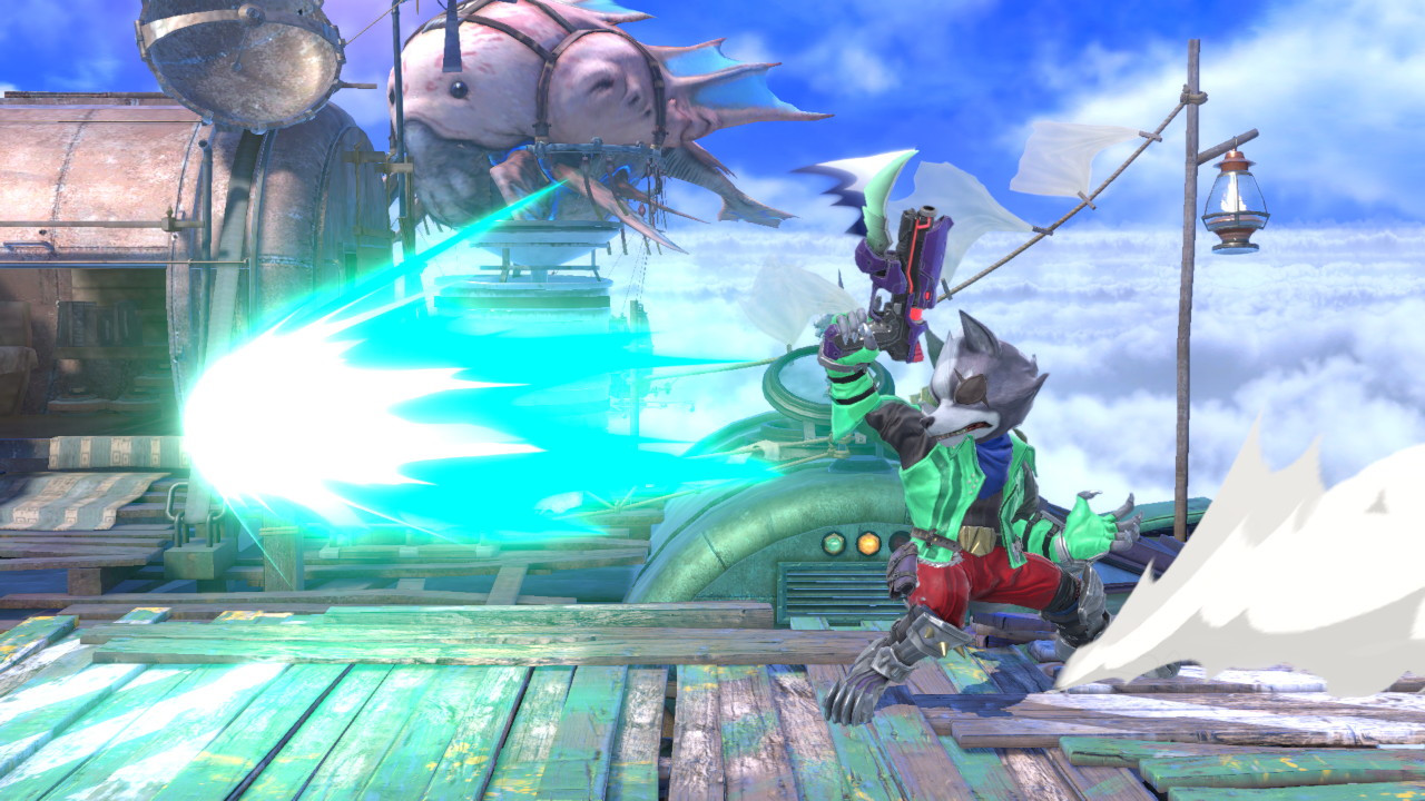 Larry Lurr Wolf [Super Smash Bros. Ultimate] [Mods]