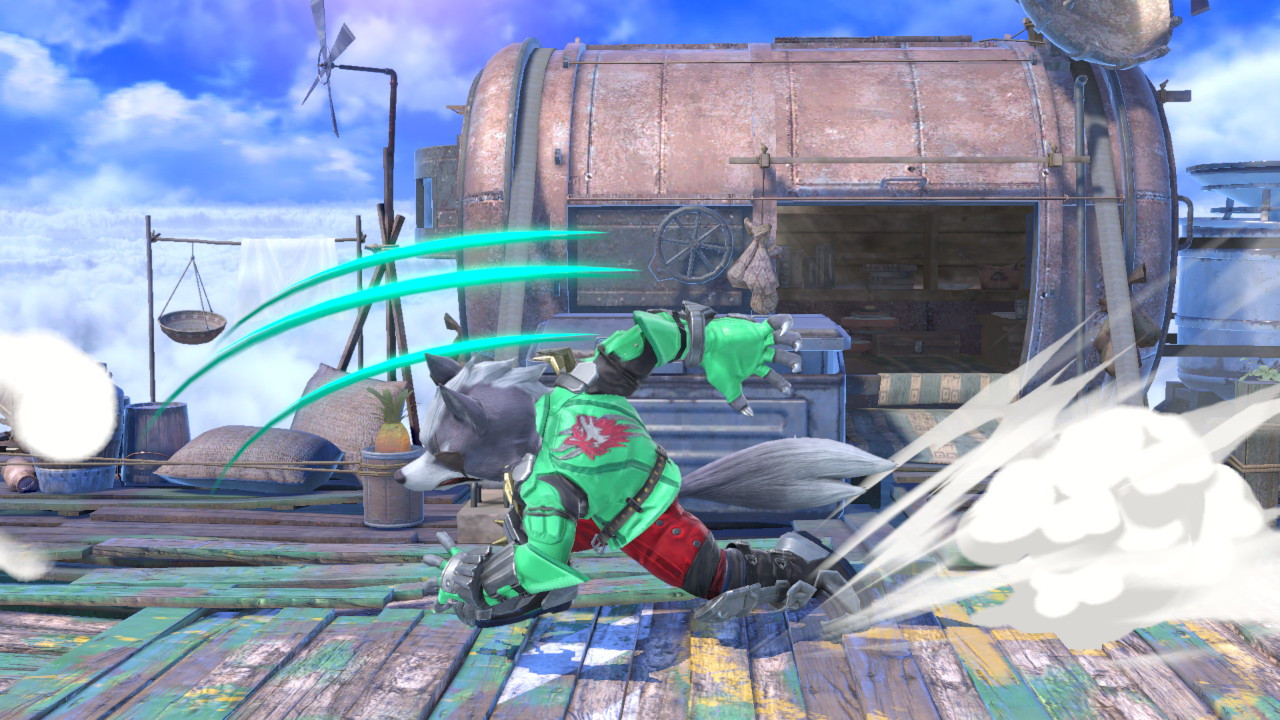 Larry Lurr Wolf [Super Smash Bros. Ultimate] [Mods]