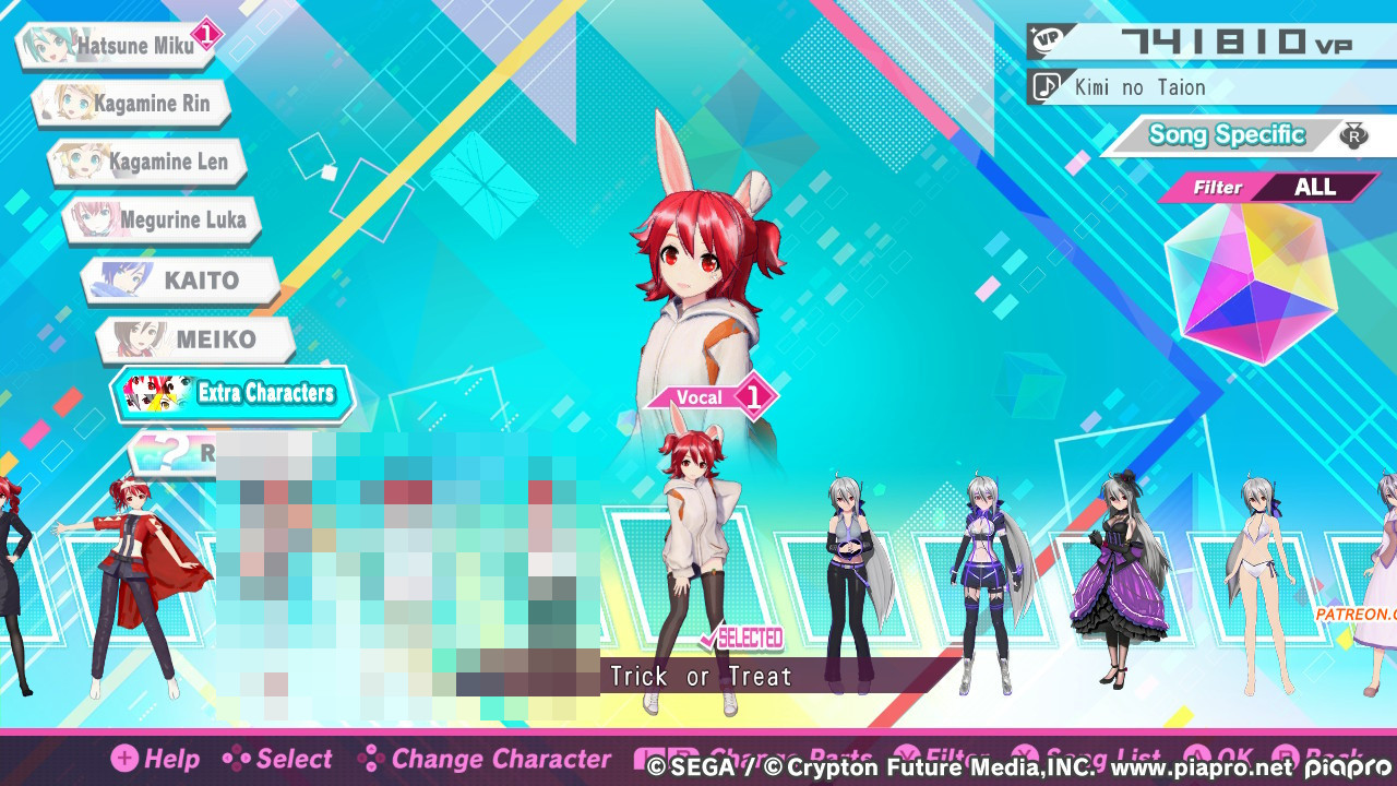 Swicth Cosplay Halloween Pack [Hatsune Miku: Project Diva Mega39/Mega ...