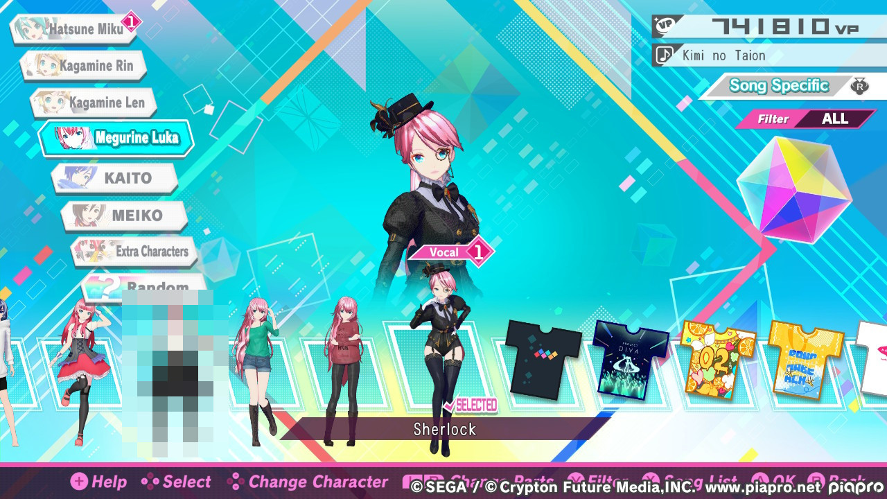 Swicth Cosplay Halloween Pack [Hatsune Miku: Project Diva Mega39/Mega ...