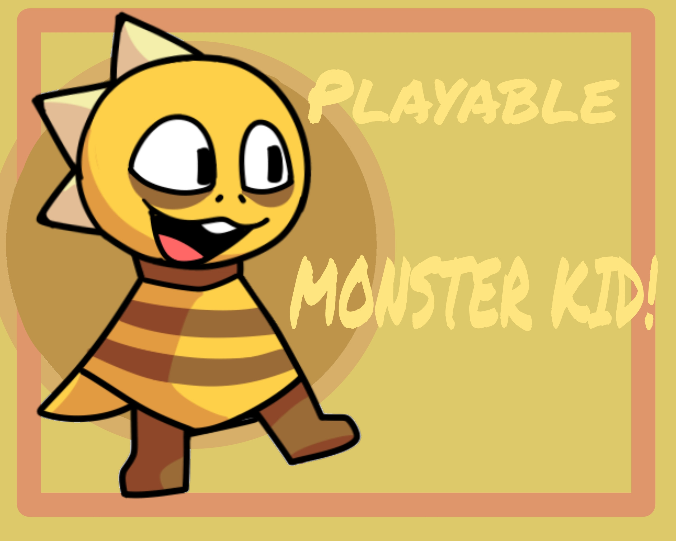 playable Monster Kid! Mod for Friday Night Funkin' | FNF Mods