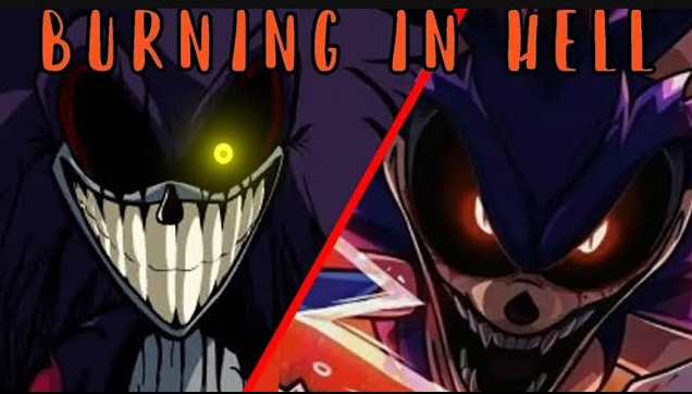 Burning in Hell but Xenophanes and Xanthus sing it Mod for Friday Night Funkin' | FNF Mods