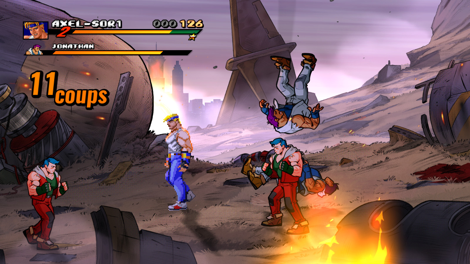 Axel Sor1 custom [Streets of Rage 4] [Mods]