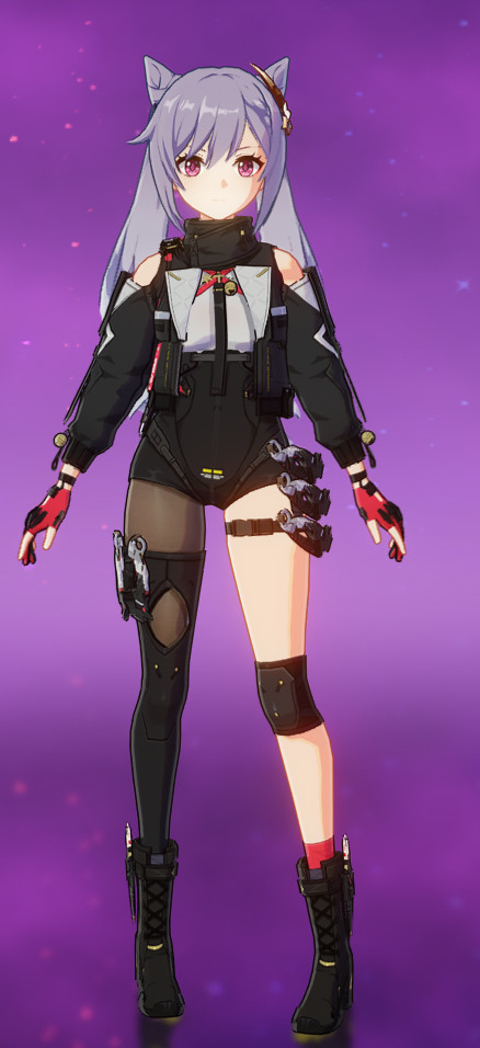 Tech-wear Keqing Mod for Genshin Impact | GI Mods