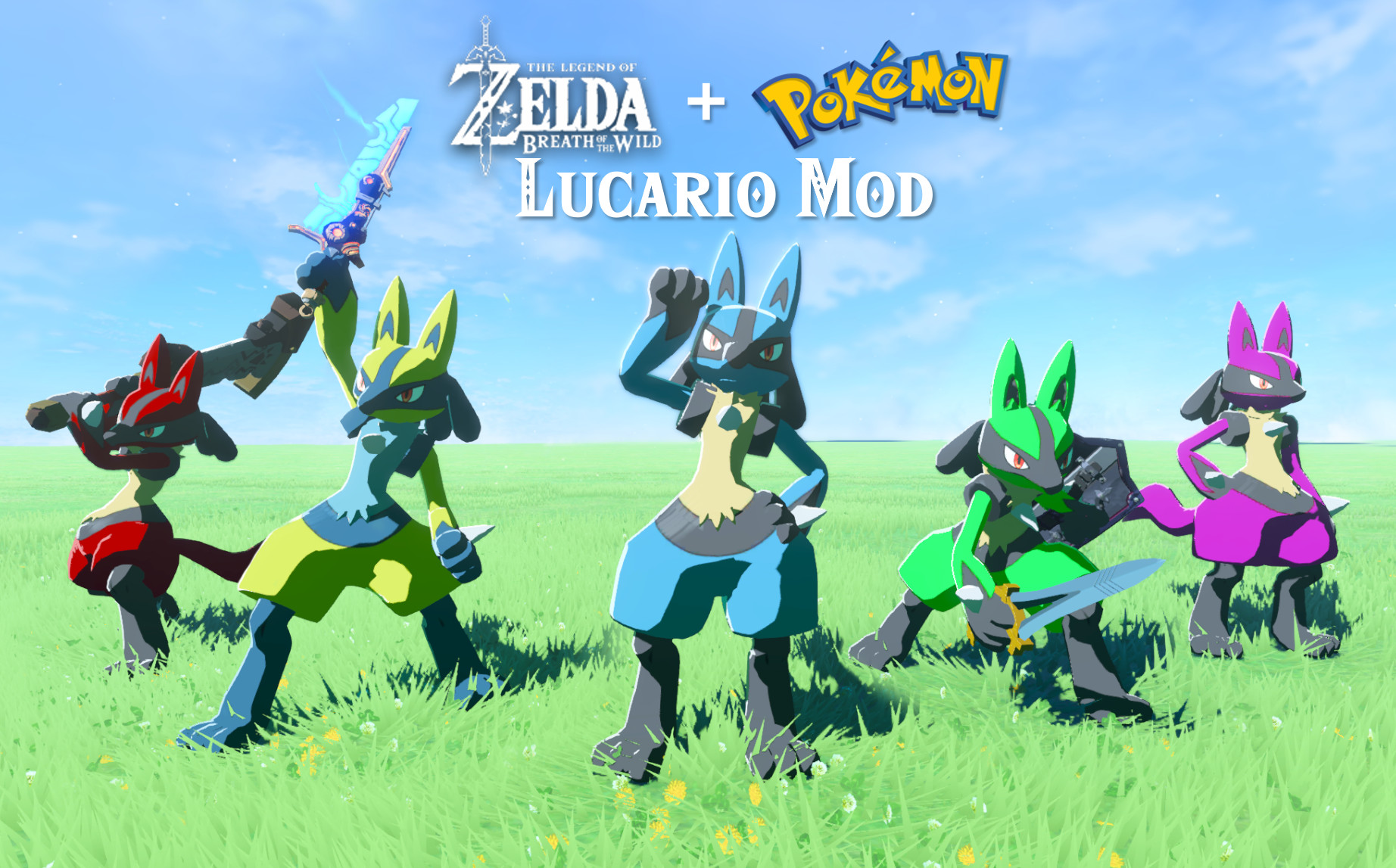 Lucario V2 (Barbarian Armor Replacement) Mod for The Legend of Zelda ...