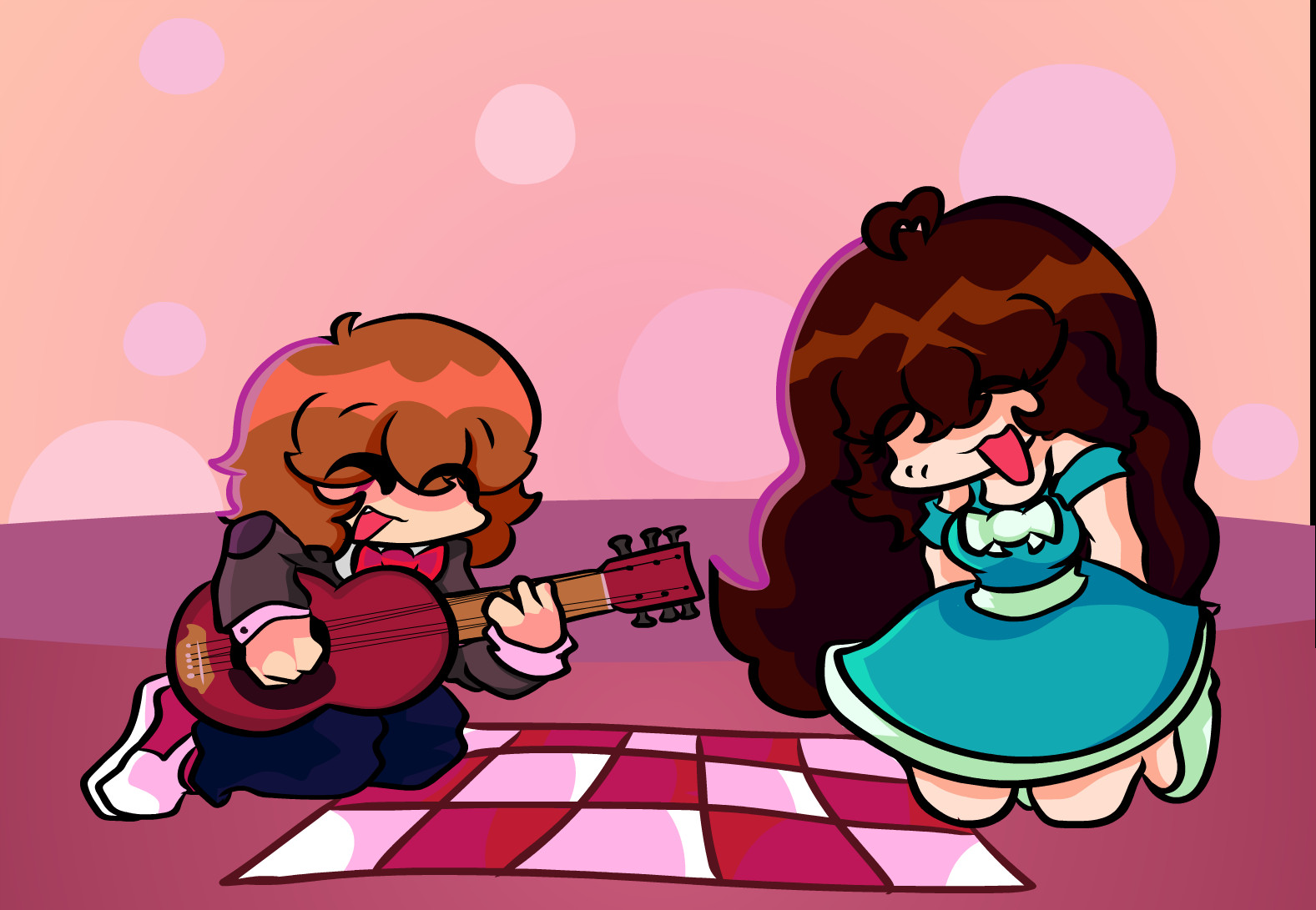 Love Sunset! (an fnf valentines day mod) Mod for Friday Night Funkin ...