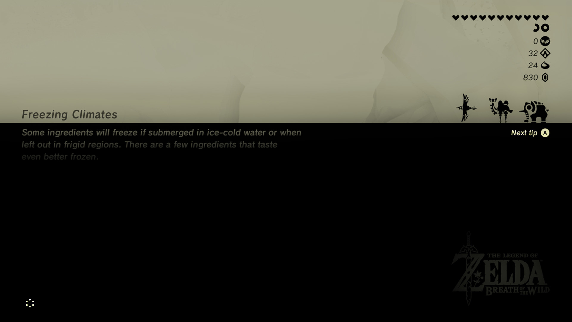 Darker Loading Screens Mod for The Legend of Zelda: Breath of the Wild ...