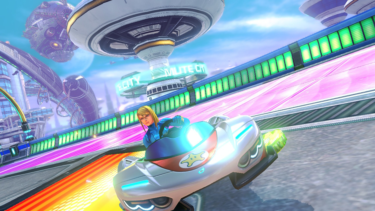Samus + Zero Suit Mod for Mario Kart 8 Deluxe | MK8D Mods