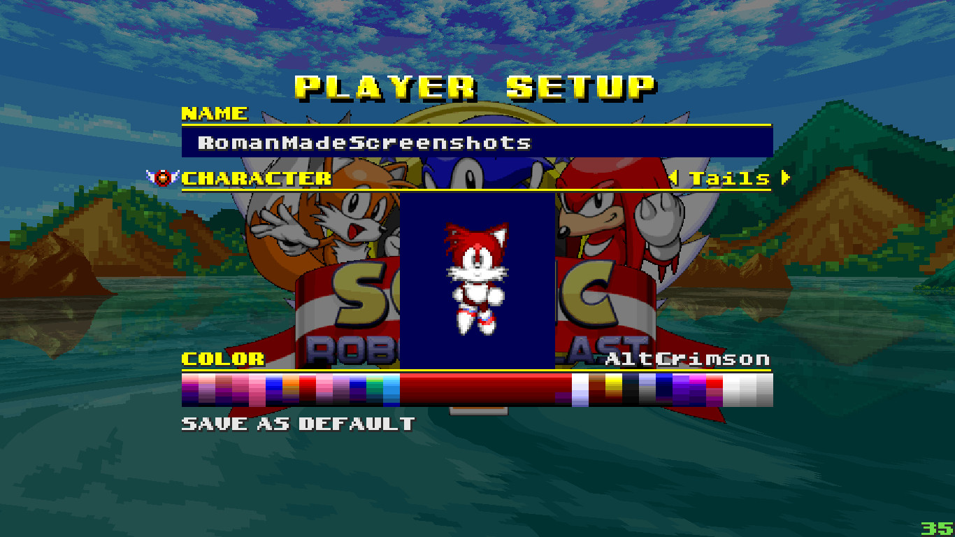Alternate Colors Pack Mod for Sonic Robo Blast 2 | SRB2 Mods