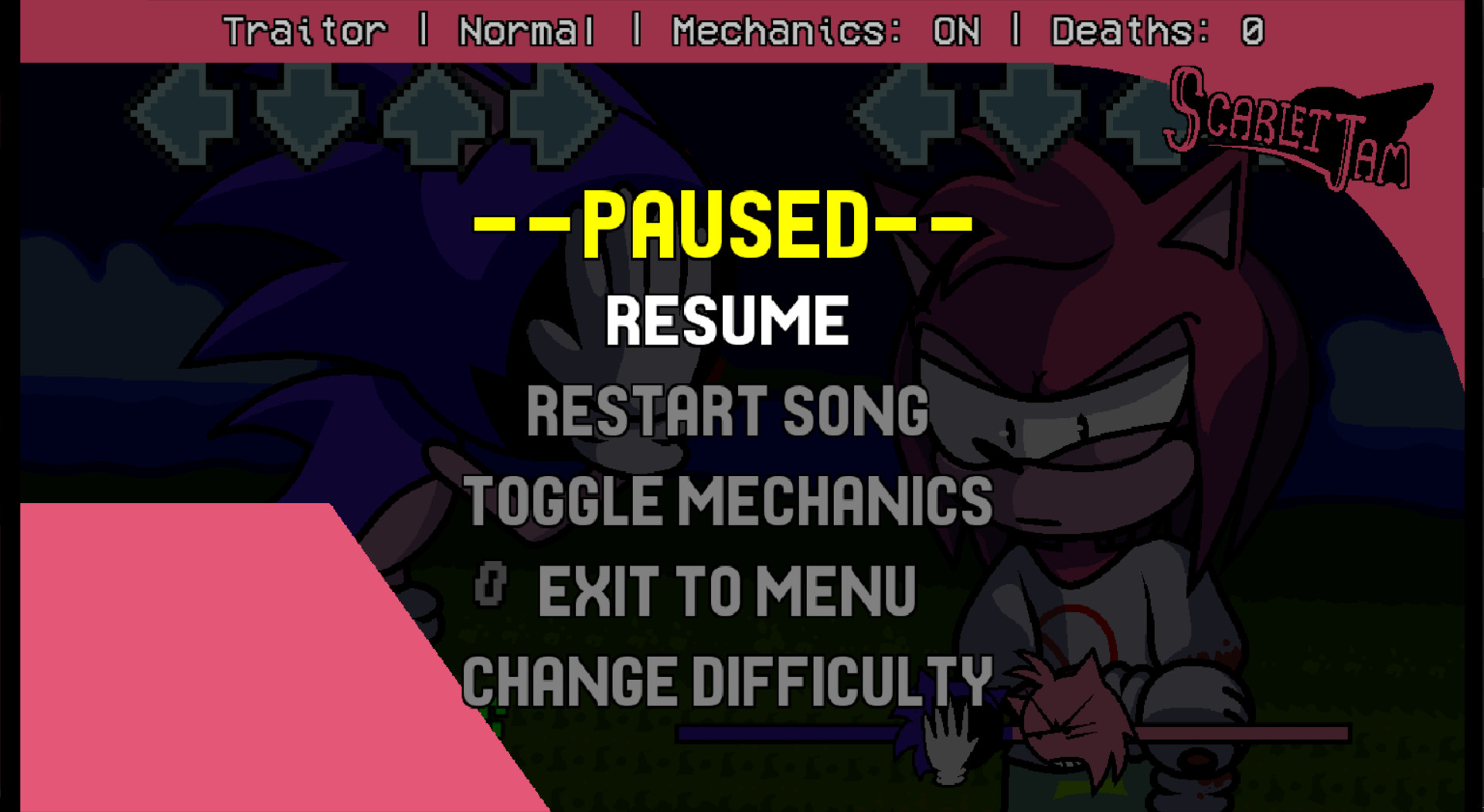 [FULL RELEASE] Scarlet Jam Mod for Friday Night Funkin' | FNF Mods