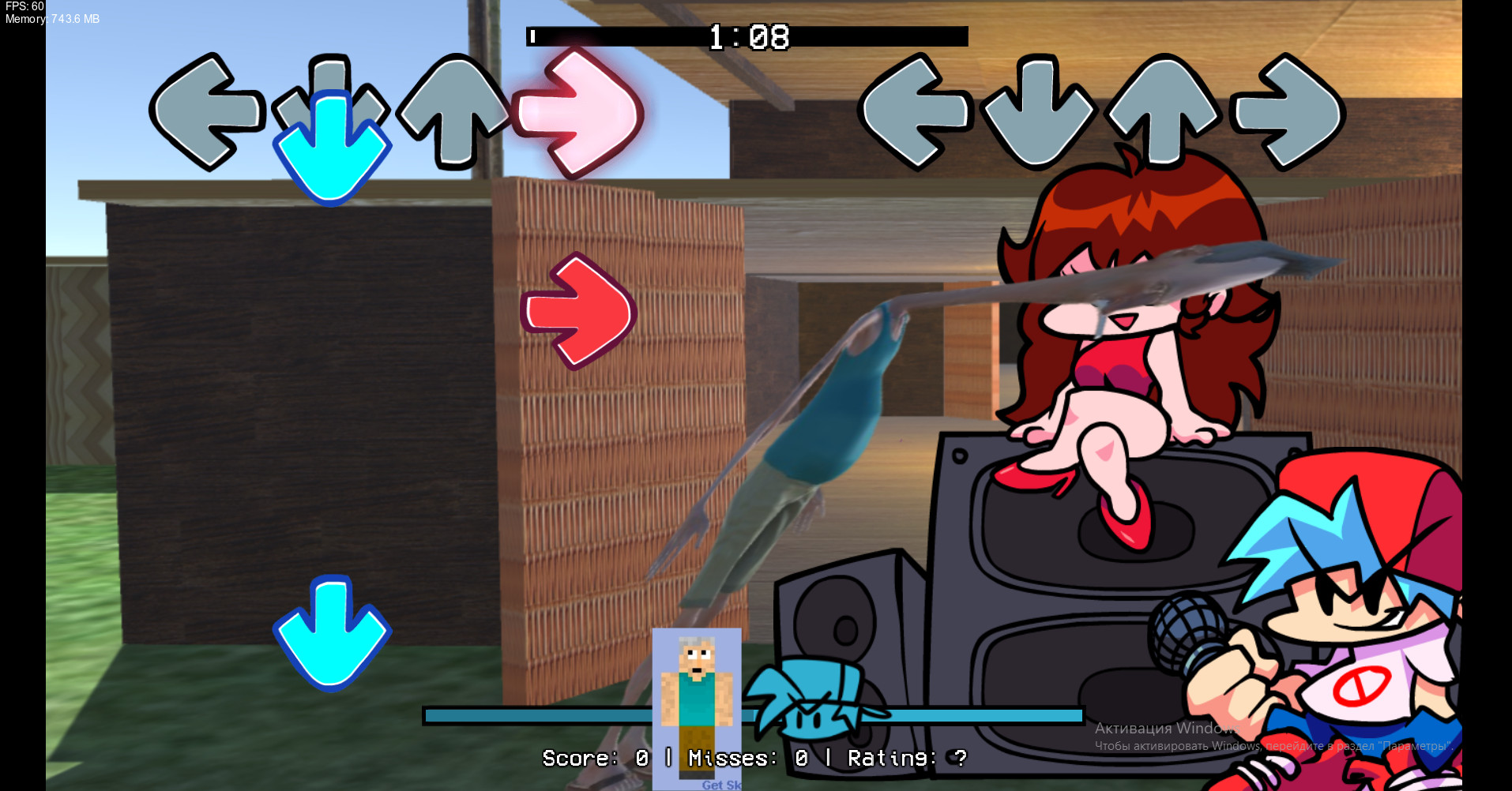 Vs Angry Neighbor Mod for Friday Night Funkin' | FNF Mods