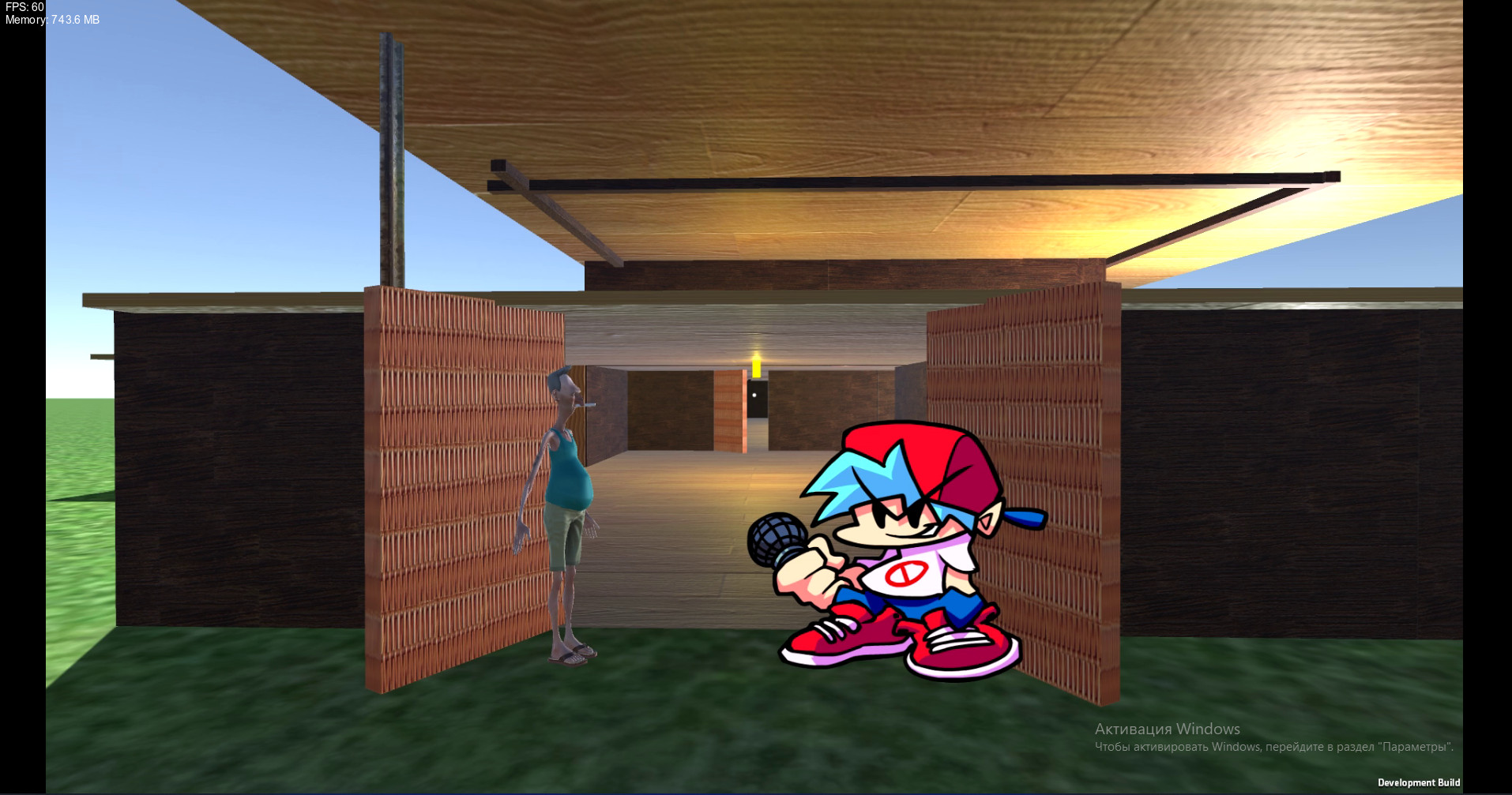 Vs Angry Neighbor Mod for Friday Night Funkin' | FNF Mods