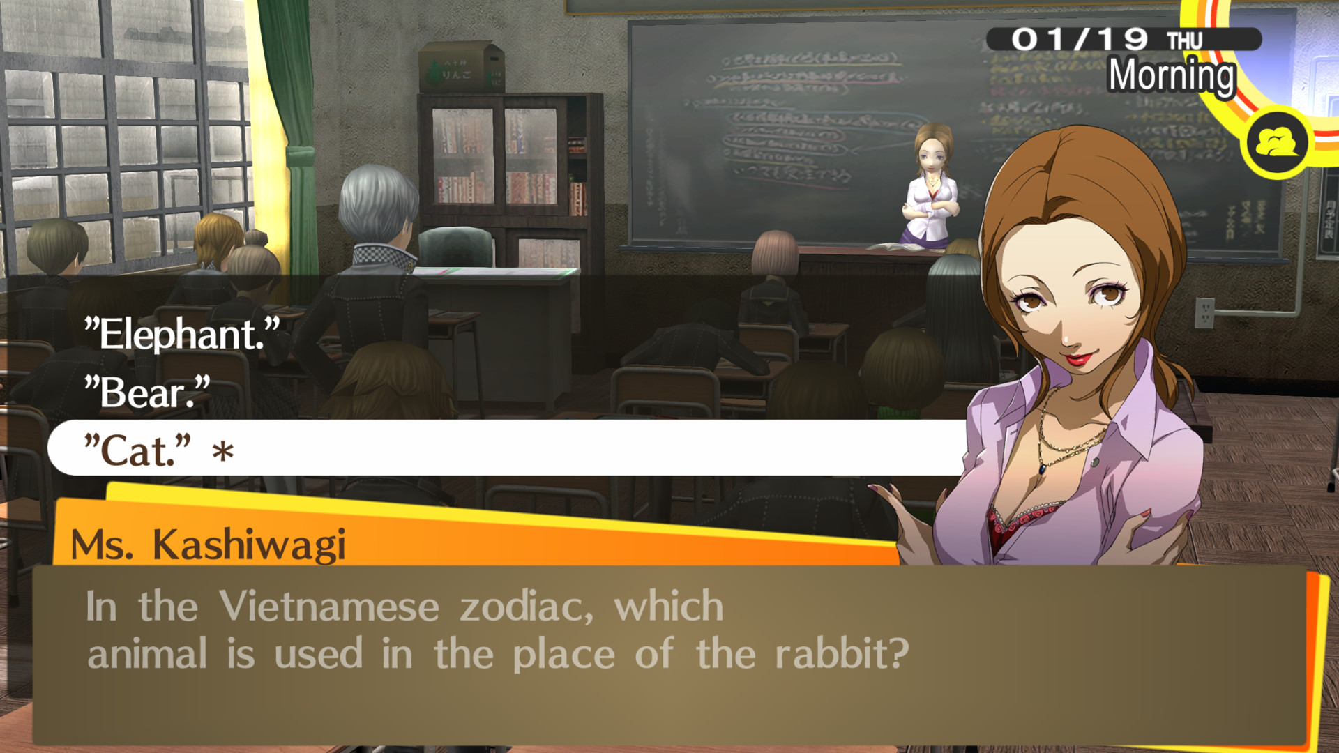 Classroom Cheat Sheet 64 Mod for Persona 4 Golden PC (64 Bit) | P4G64 Mods