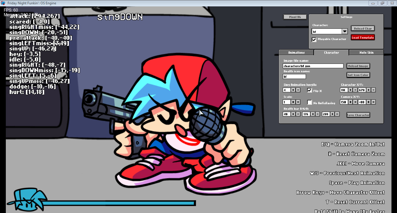boyfriend with a gun Mod for Friday Night Funkin' | FNF Mods
