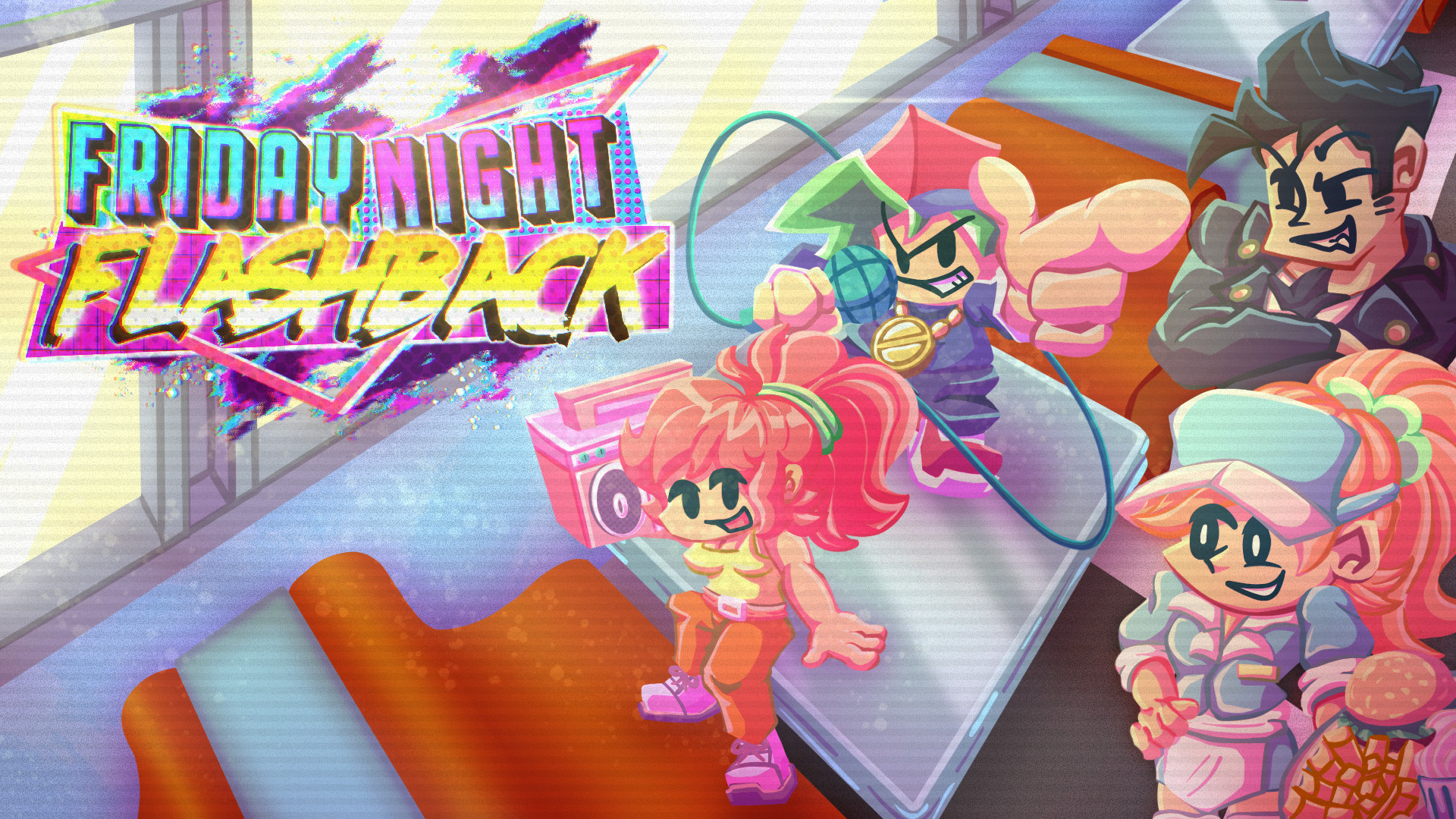 Friday Night Flashback Mod for Friday Night Funkin' | FNF Mods