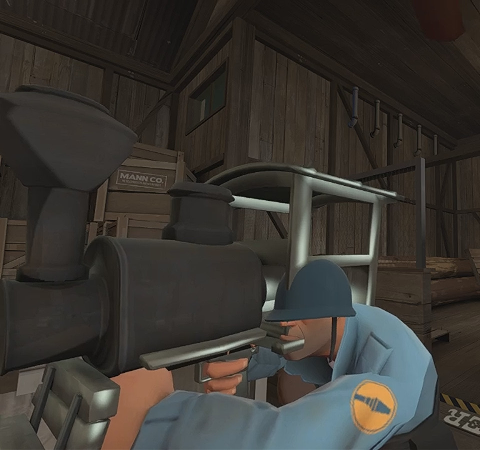 The Train Gun! (Fixed) Mod for Team Fortress 2 | TF2 Mods