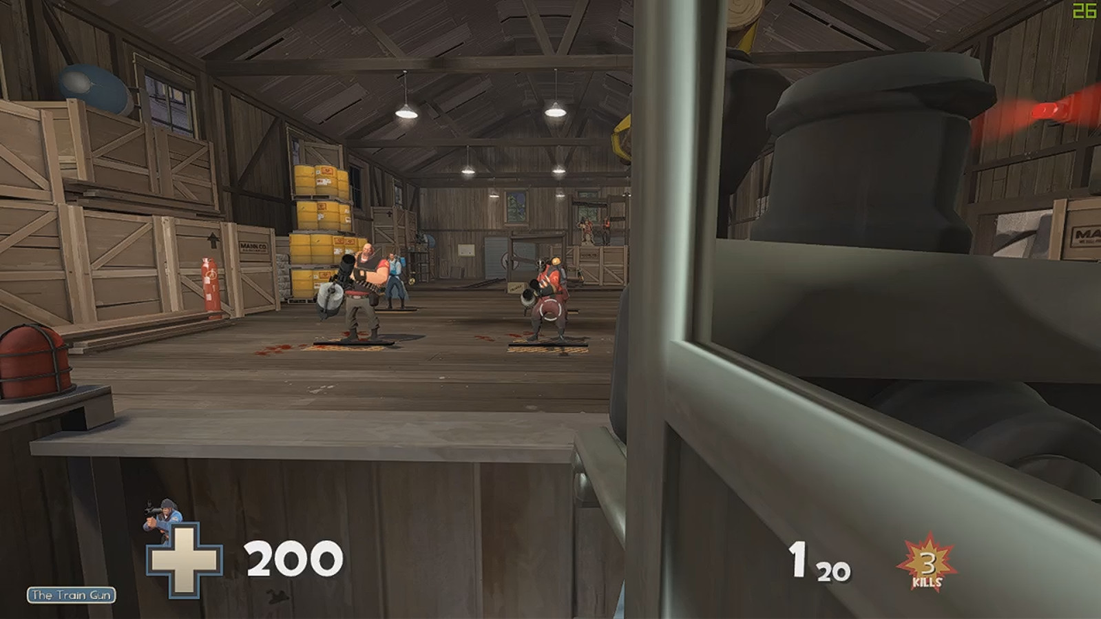 The Train Gun! (Fixed) Mod for Team Fortress 2 | TF2 Mods