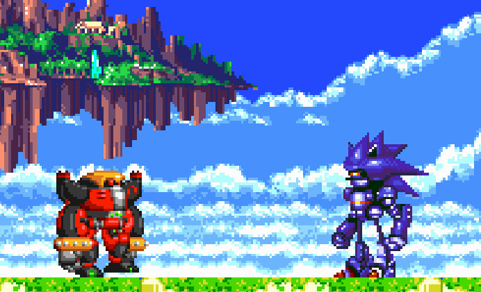 E-123 Omega over Knuckles Mod for Sonic 3 A.I.R. | S3AIR Mods