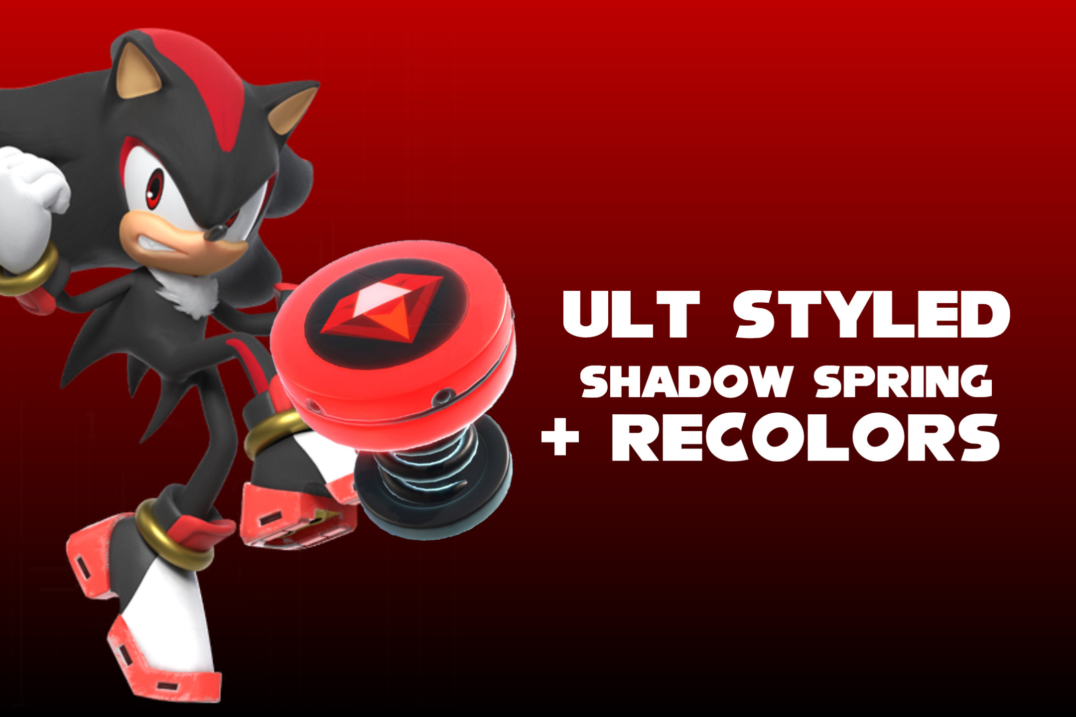 Ult Styled Shadow Spring + RECOLORS Mod for Super Smash Bros. Ultimate ...
