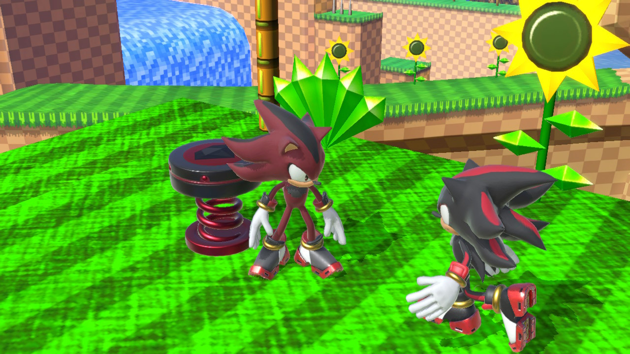 Ult Styled Shadow Spring + RECOLORS Mod for Super Smash Bros. Ultimate ...