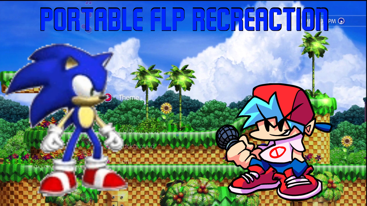 LOCK-ON Portable FLP Recreation Mod for Friday Night Funkin' | FNF Mods