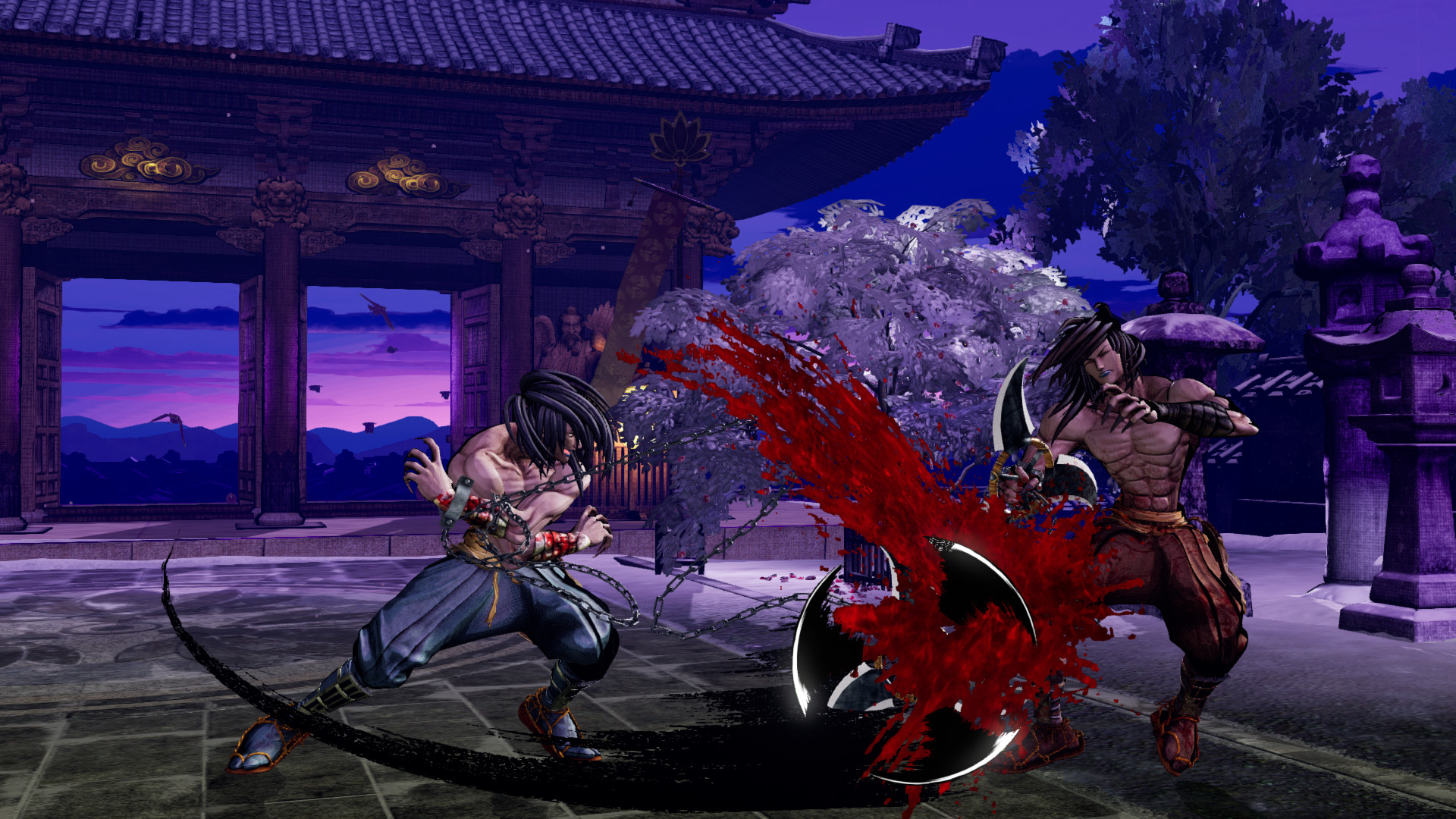 Yashamaru Stage no postprocessing (red blood) Mod for Samurai Shodown ...