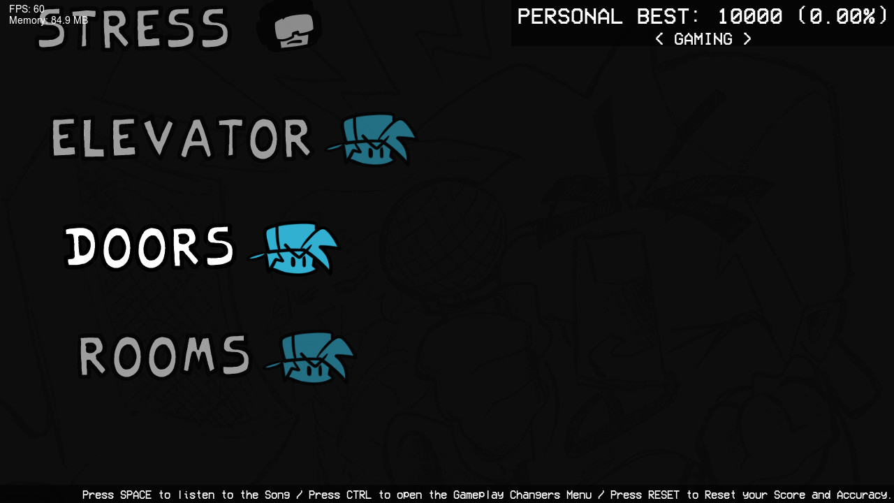 Doors in FNF Psych Engine Mod for Friday Night Funkin' | FNF Mods