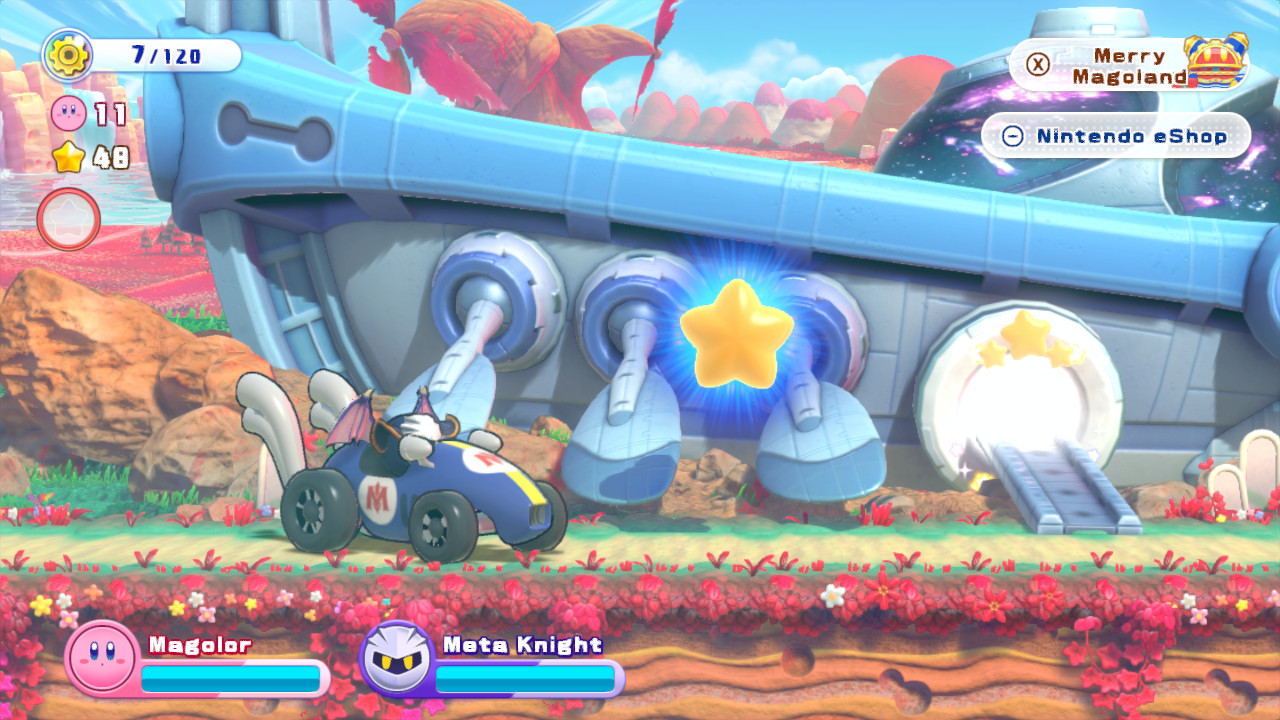 Racecar Meta Knight Mod for Kirby's Return to Dreamland Deluxe | KRTDD Mods