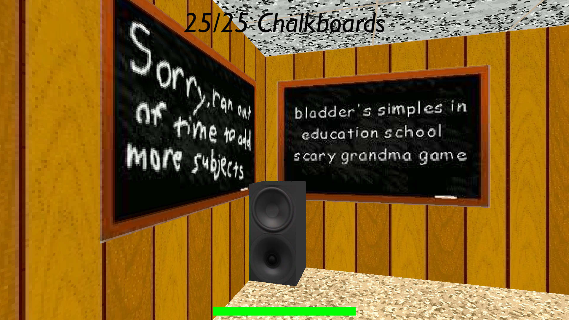 Baldi's Chalkboard Gallery: A low-quality mod Mod for Baldi's Basics | Baldi Mods