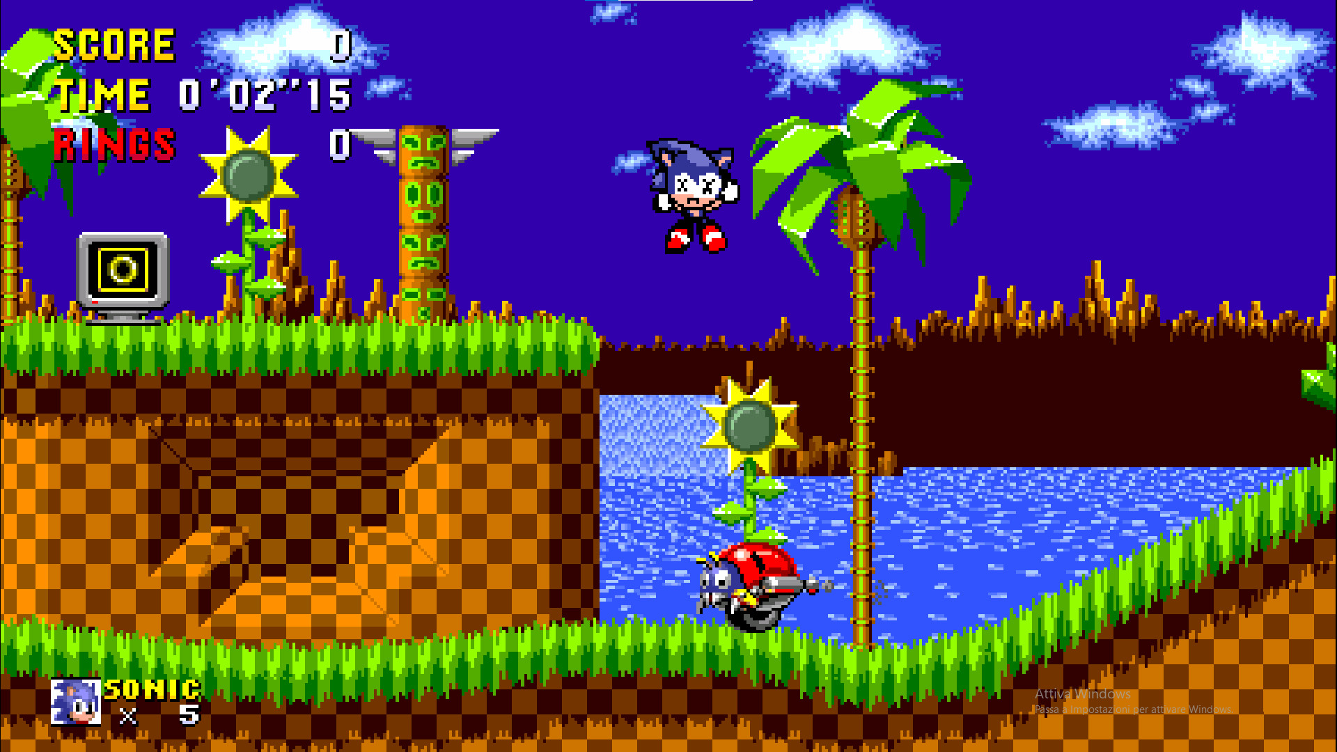Atomic Sonic Mod for Sonic the Hedgehog Forever | S1F Mods