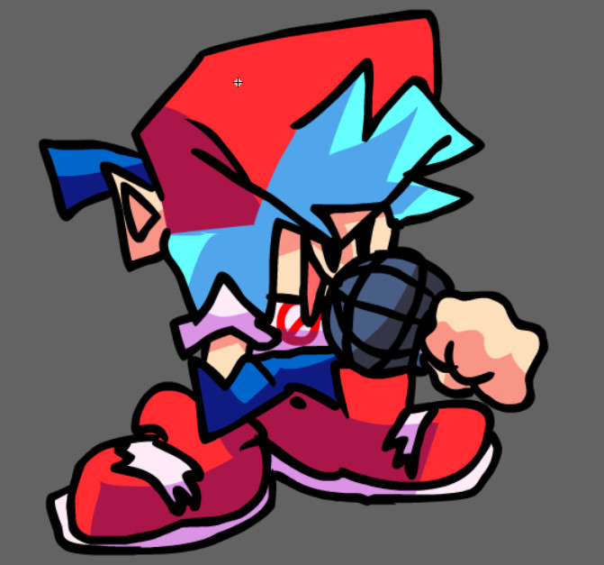 Boyfriend Reskin by HavokDoesThings Mod for Friday Night Funkin' | FNF Mods