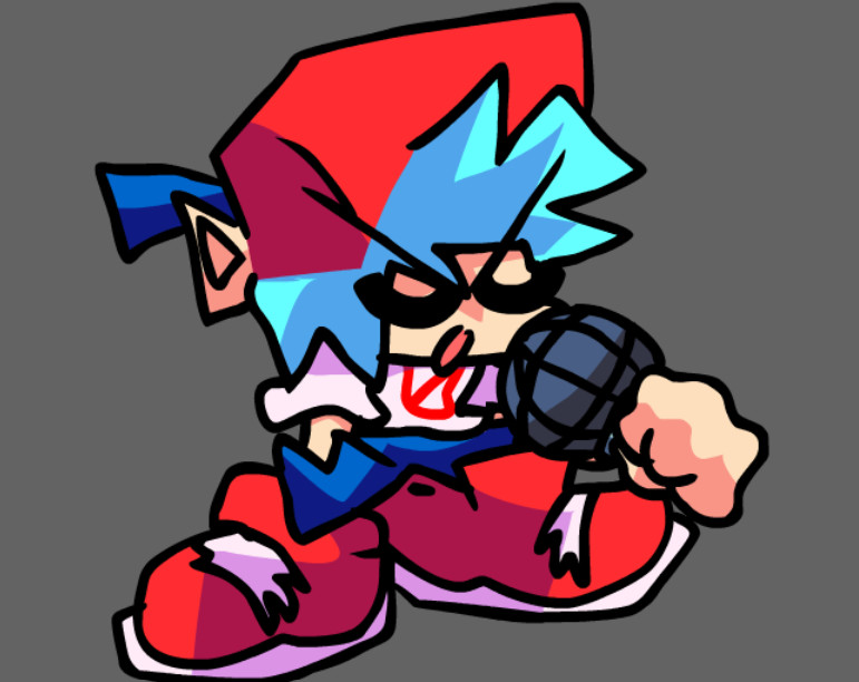 Boyfriend Reskin by HavokDoesThings Mod for Friday Night Funkin' | FNF Mods