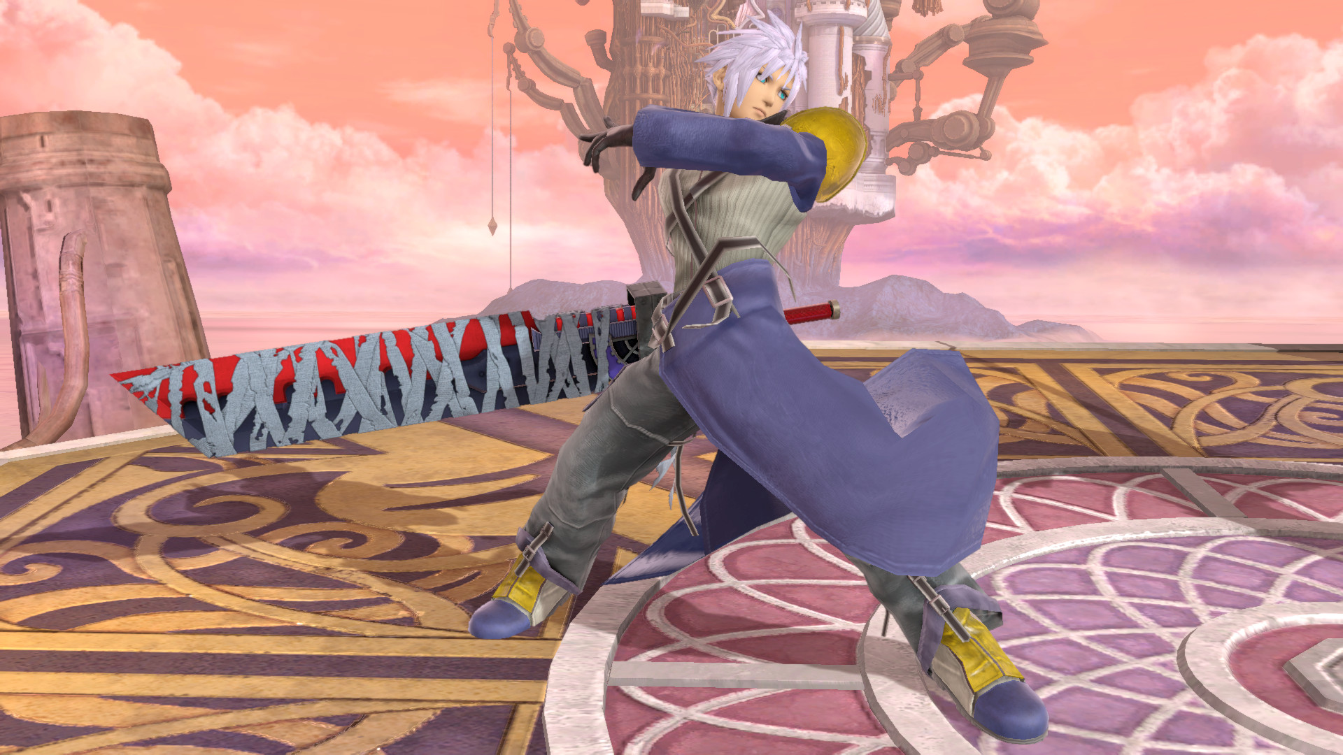 Kingdom Hearts Cloud (KH1&2 Designs Smash Styled) Mod for Super Smash ...