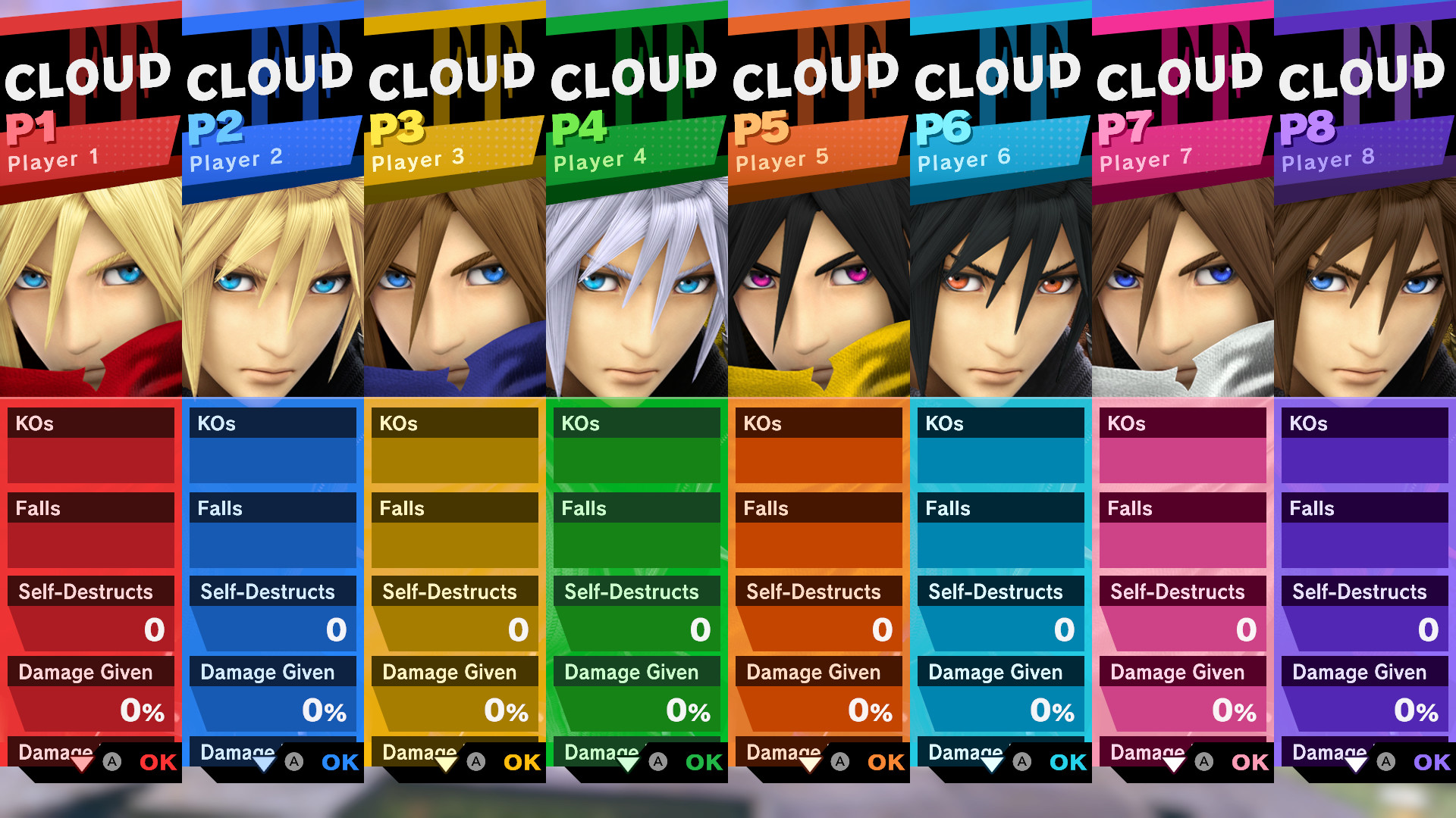 Kingdom Hearts Cloud (KH1&2 Designs Smash Styled) Mod for Super Smash ...