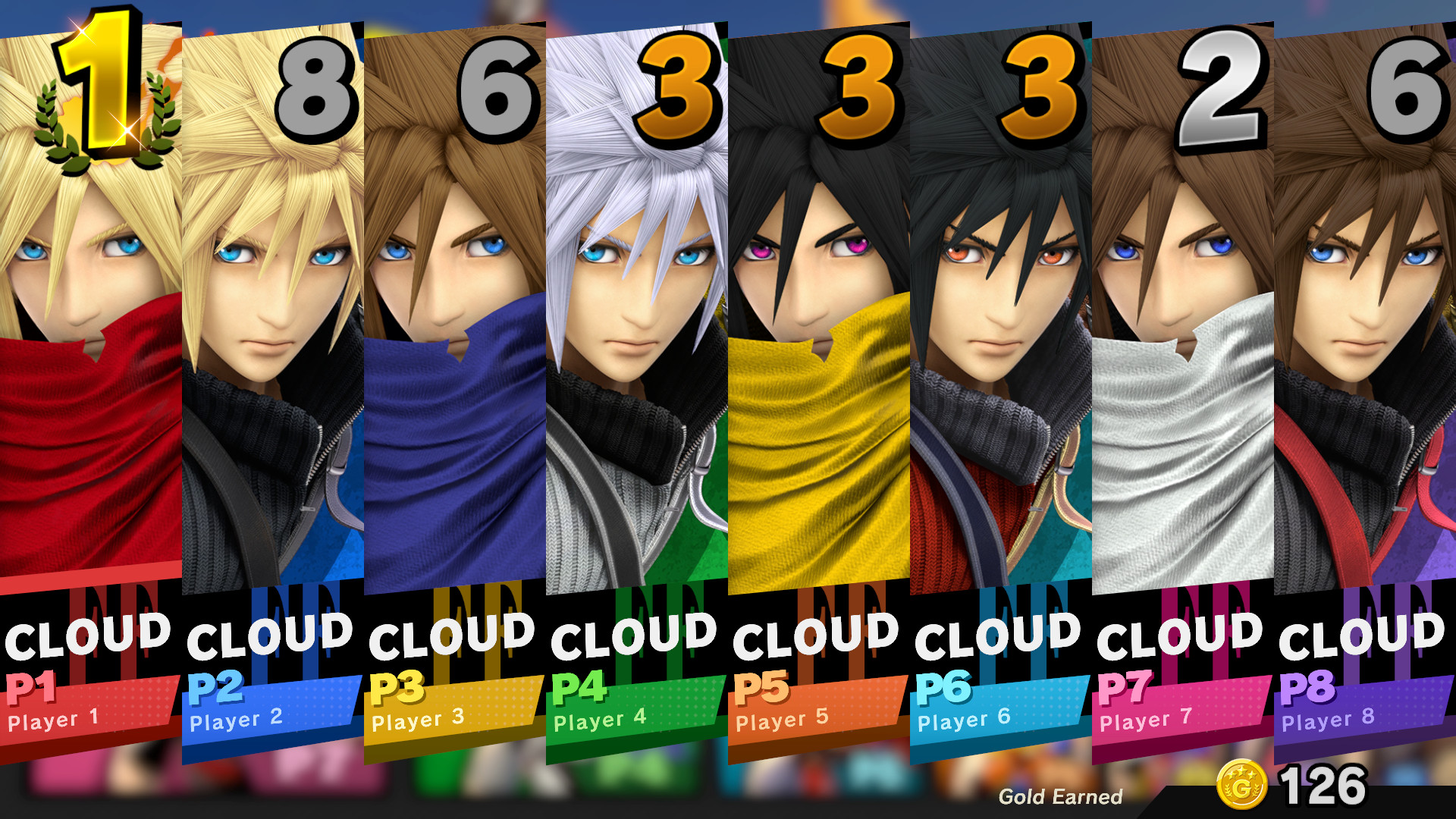 Kingdom Hearts Cloud (KH1&2 Designs Smash Styled) Mod for Super Smash ...