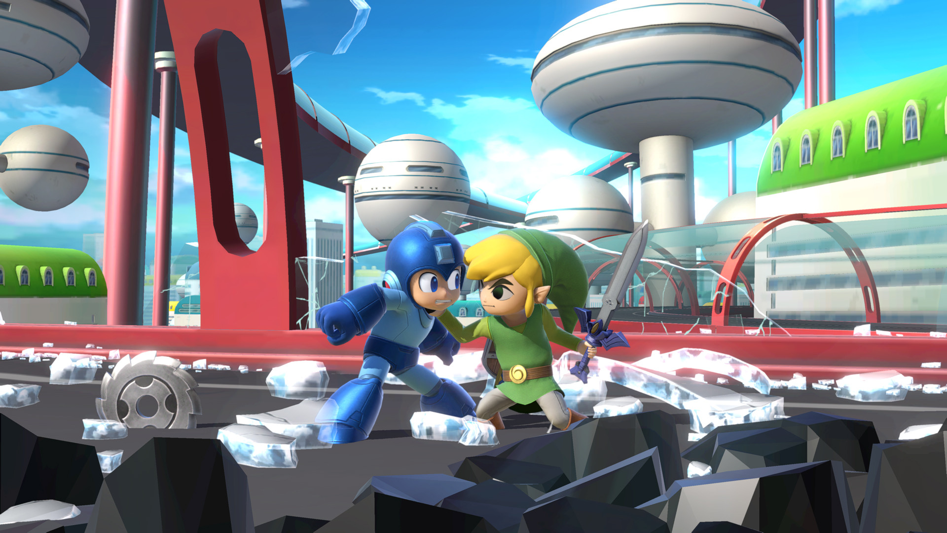 West City (Dragon Ball) [Super Smash Bros. Ultimate] [Mods]