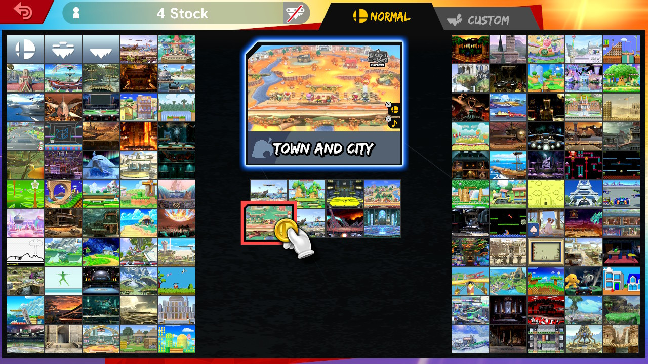 UI for Winter and Autumn City Mod for Super Smash Bros. Ultimate | SSBU ...