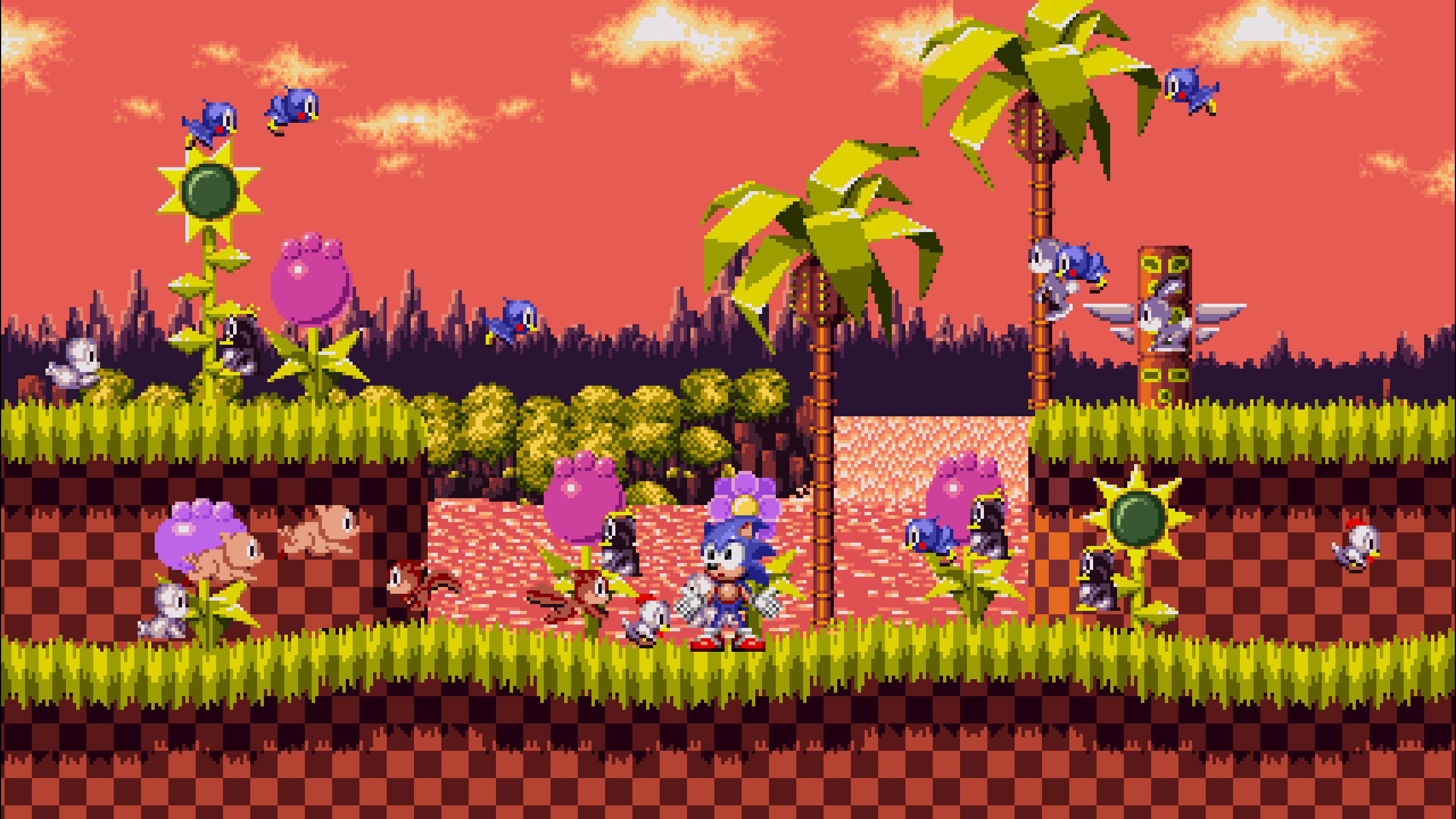 Atmospheric Palettes Mod for Sonic the Hedgehog Forever | S1F Mods