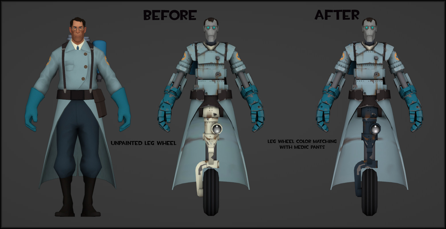 Improved Bot Textures Mod for Team Fortress 2 | TF2 Mods