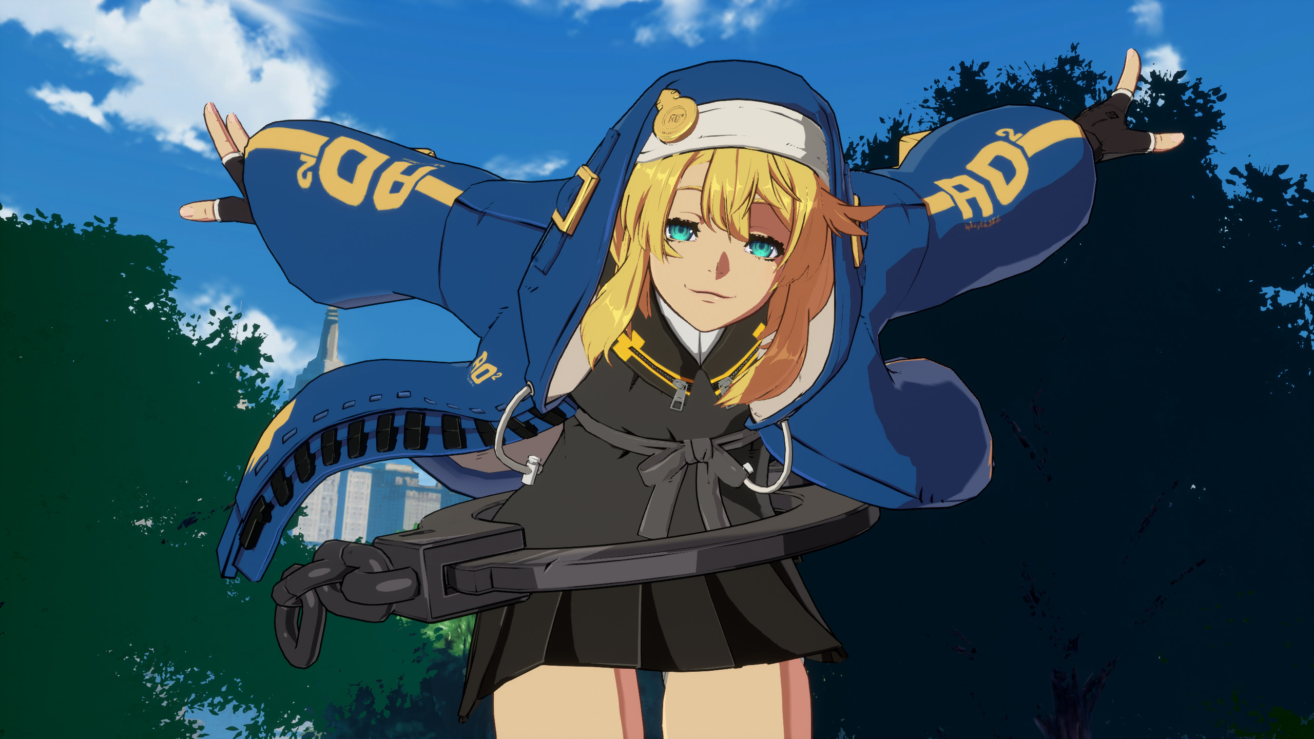 Blue and Black Bridget (Colors 1-11) [GUILTY GEAR -STRIVE-] [Mods]