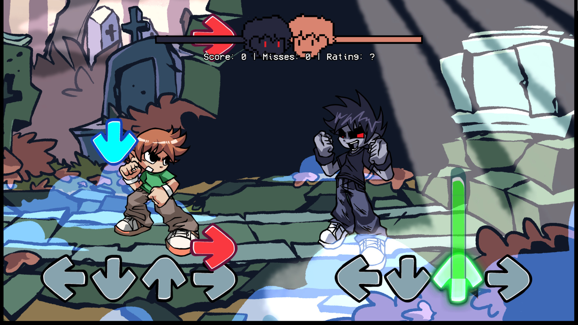 Scott Pilgrim vs. The World: The Mod | Retro Jam Mod for Friday Night ...