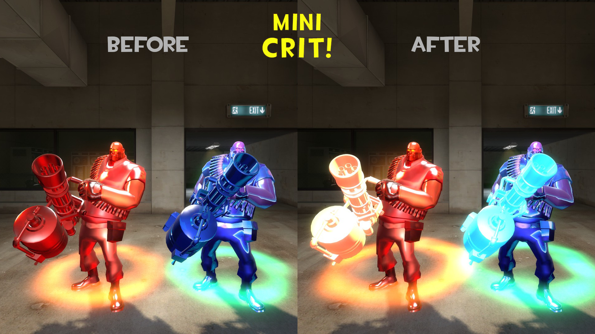 Glow Support for Generic Über Materials Mod for Team Fortress 2 | TF2 Mods