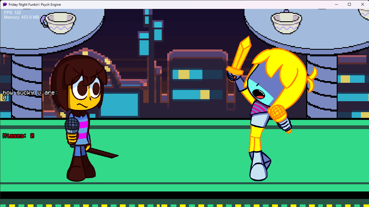 Duper, but Kris and Frisk sing it [Friday Night Funkin'] [Mods]