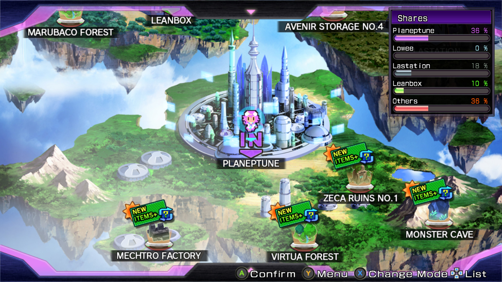 Xbox Series X Button Prompts for Re;Birth1 [Hyperdimension Neptunia] [Mods]