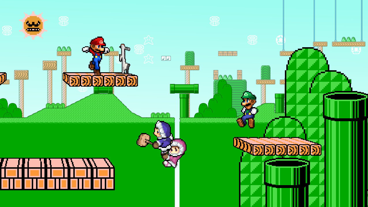 Mushroom Kingdom 3 (Super Mario Bros. 3) Mod for Super Smash Bros ...