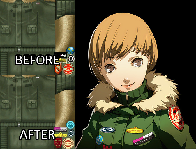 Texture Fixes Pack+ (Vita) [Persona 4 Golden (Vita)] [Mods]