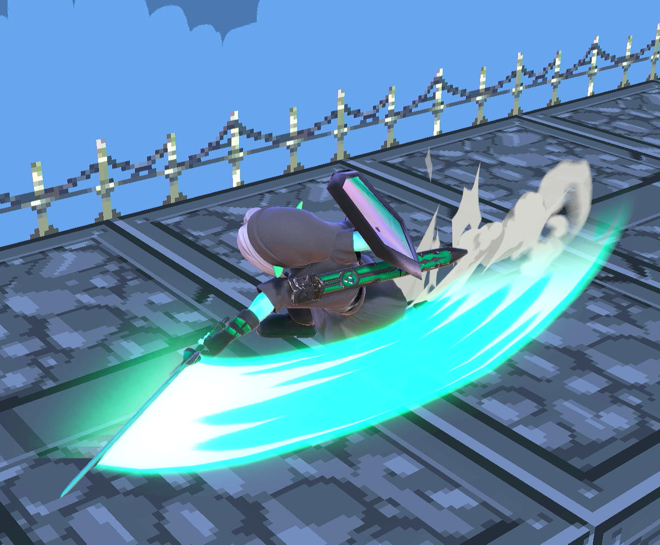 Cyan+Gray Mod for Super Smash Bros. Ultimate | SSBU Mods