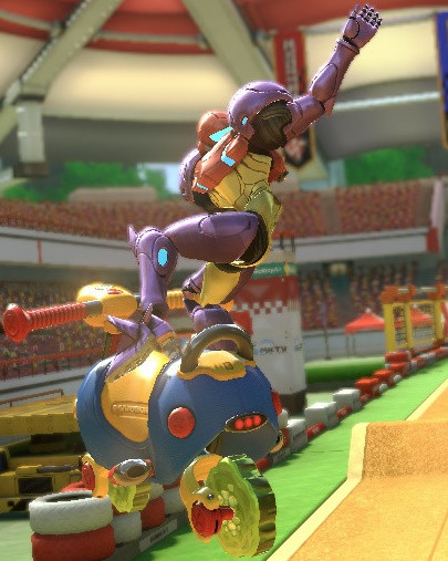 Samus + Zero Suit Mod for Mario Kart 8 Deluxe | MK8D Mods