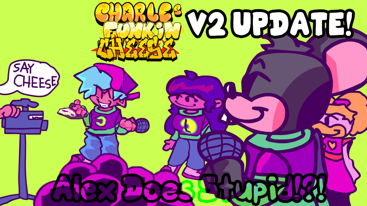 [SENSITIVE CONTENT] FNF: Charle's Funkin's Cheese (V2) Chuck E. Cheese ...
